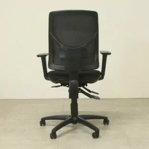 Torasen Mercury Black Mesh Back Operators Chair - LOF Office Furniture